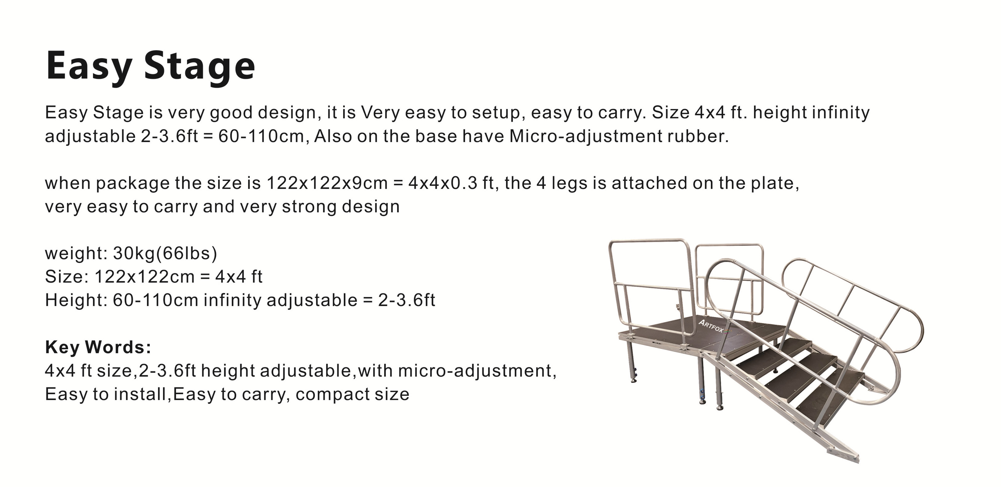 Easy Stage - ArtFox Lighting