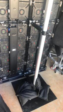 Brackets for LED screen - ArtFox Lighting