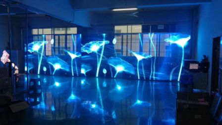 Transparent LED screen, Blinds LED Screen - ArtFox Lighting